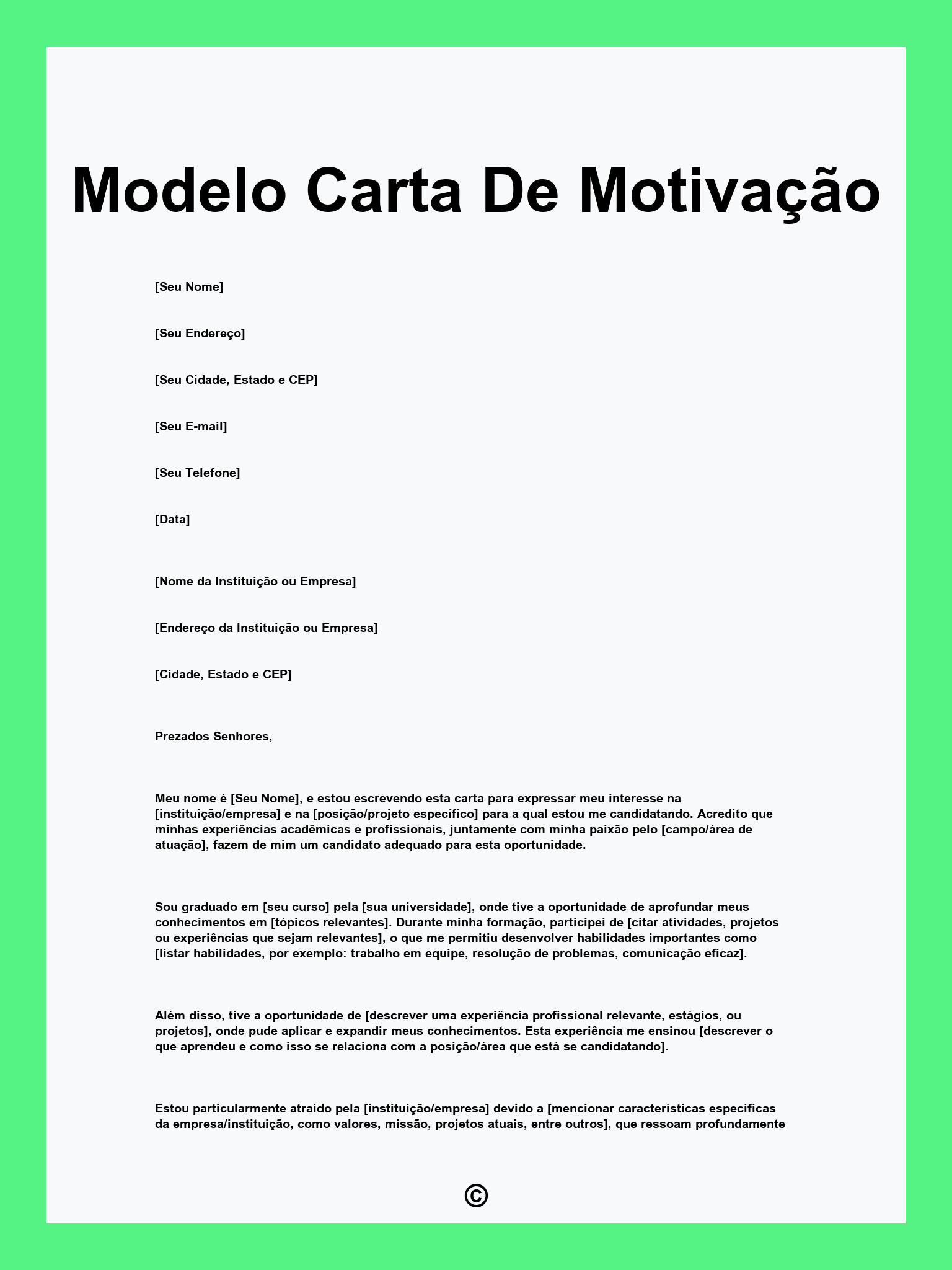 Exemplos De Cartas De Candidatura Para Enfermeiras Exemplo De